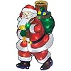 Amazon.de: The Benross Christmas Workshop Nikolaus-Silhouette, LED ...