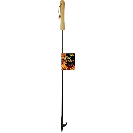 Amazon.com: HOSKO Steel Fire Pit Poker Stick -33 Inch Long Fireplace ...