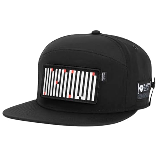 Buy URBAN MONKEY Unknown 100% Nylon Black Snapback Cap for Men & Women ...