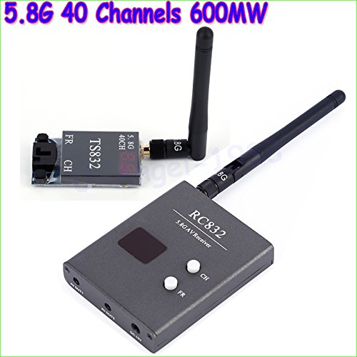 Buy Generic White : 40Ch 5.8G 600mw 5km Wireless AV Transmitter TS832 ...