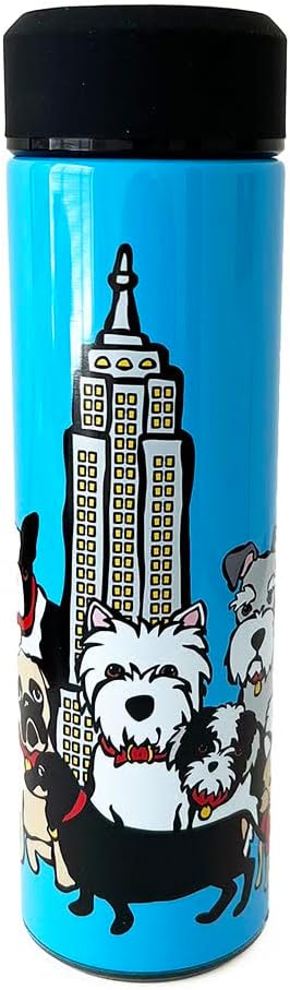 Amazon.com: Marc Tetro NYC Dog Group Insulated Water Bottle: Home & Kitchen
