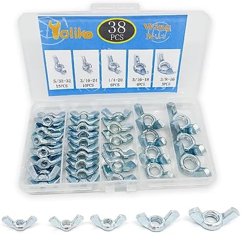Amazon.com: Performance Tool W5219 150pc Wing Nut Assortment With Case ...