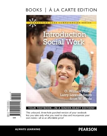 Introduction to Social Work, Books a la Carte Edition (12th Edition ...