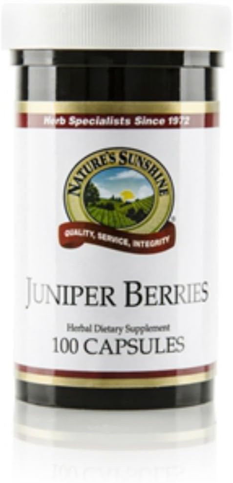 Amazon.com: Nature's Sunshine Juniper Berries, 100 Capsules : Health ...