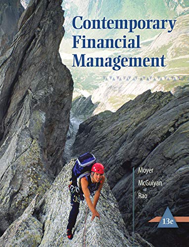 Contemporary Financial Management (with Thomson ONE - Business School ...