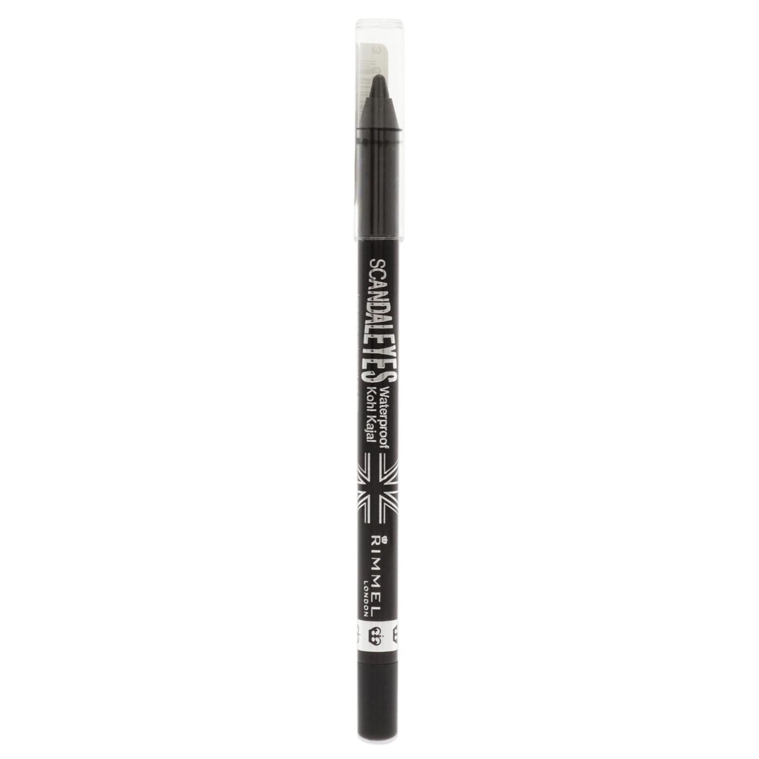 Amazon.com : Scandaleyes Waterproof Kohl Kajal Eyeliner - 001 Black by ...