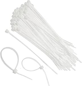 500 Pezzi Fascette Plastica per Cablaggio, Fascette Elettricista Nylon ...