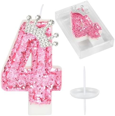 Amazon.com: Disney Princess Birthday Cake Candles | 6 Birthday Candles ...