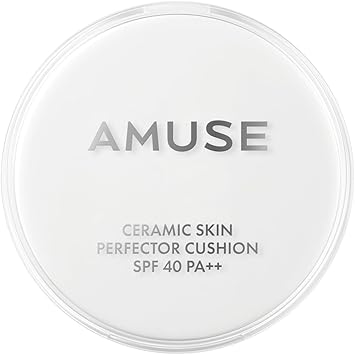 Amazon | 【AMUSE公式】 ミニセラミックスキンパーフェクタークッション(ミニサイズ・5g) | AMUSE | クリームファンデーション 通販