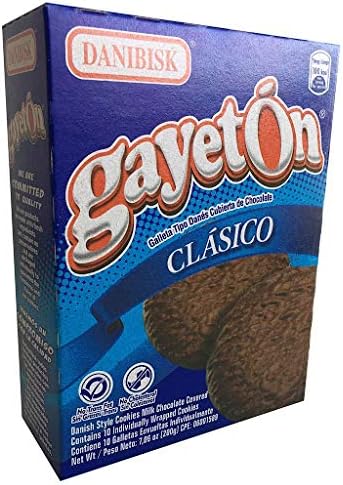 Amazon.com: Gayeton Clásico - Classic Chocolate Covered Cookies ...