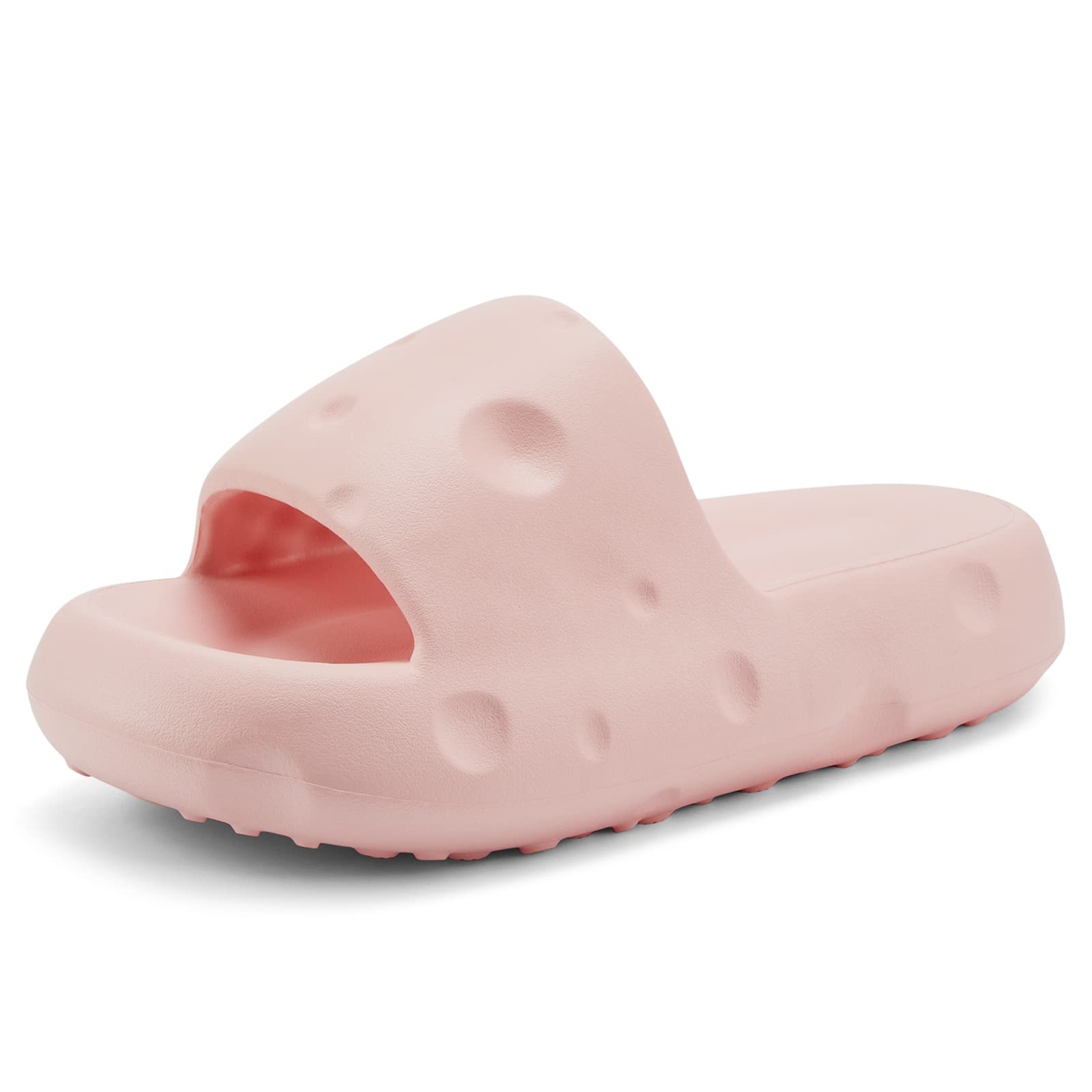 welltree Cheese Slides for Women Pillow Slippers Cloud Sandals Non Slip ...