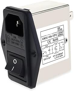 Filtre d'alimentation à Prise IEC CW1D/2A/2B/2C-3A 6A 10A-T ...