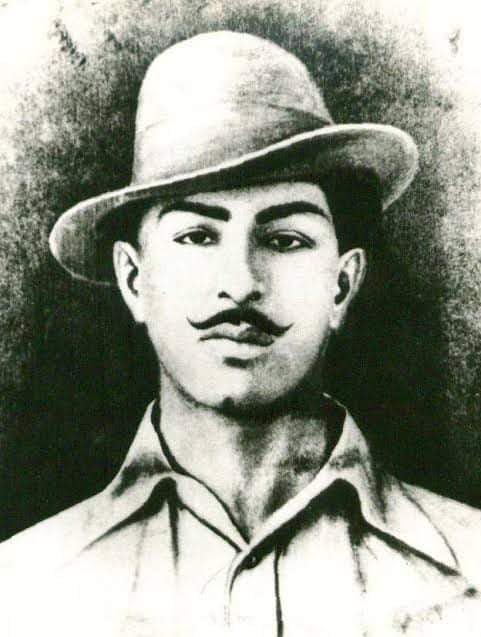 gojo Saheed Bhagat Singh Black & White - Vinyl Gloss for Office Home ...