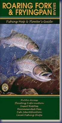 Amazon.com : Fishing Map and Guide: Fryingpan and Roaring Fork Rivers ...