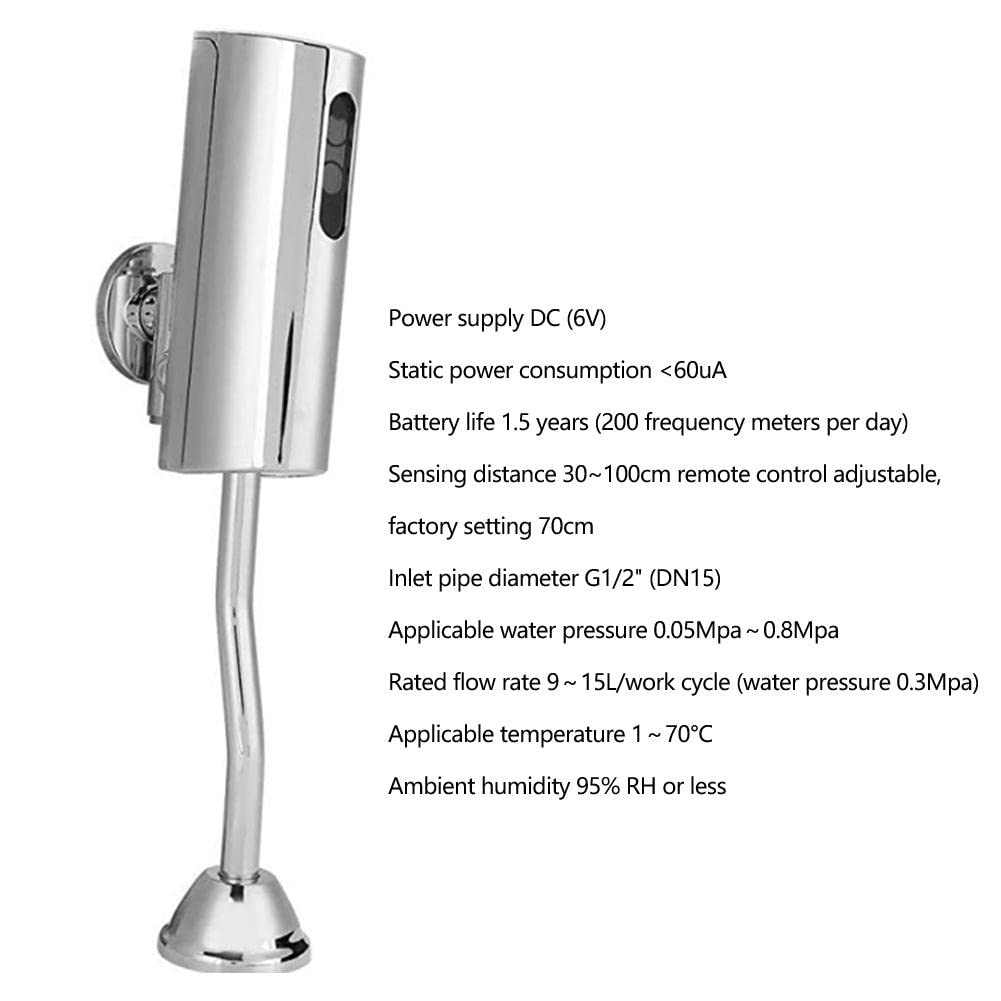 Bathroom Sensor Automatic Sensor Urinal Valve - Touchless Flushing ...