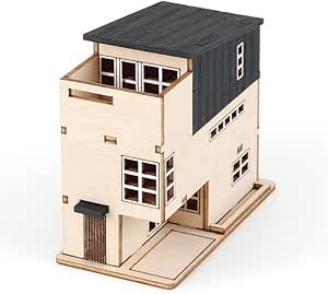 Amazon.com: Youngmodeler Hobby Wooden Model Kits Mini Small Compact ...