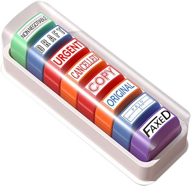 Amazon.com: Surakey 8pcs Colorful Self-Inking Motivation School Grading ...