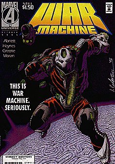 Amazon.com: War Machine (1994 series) #19: Marvel: Books