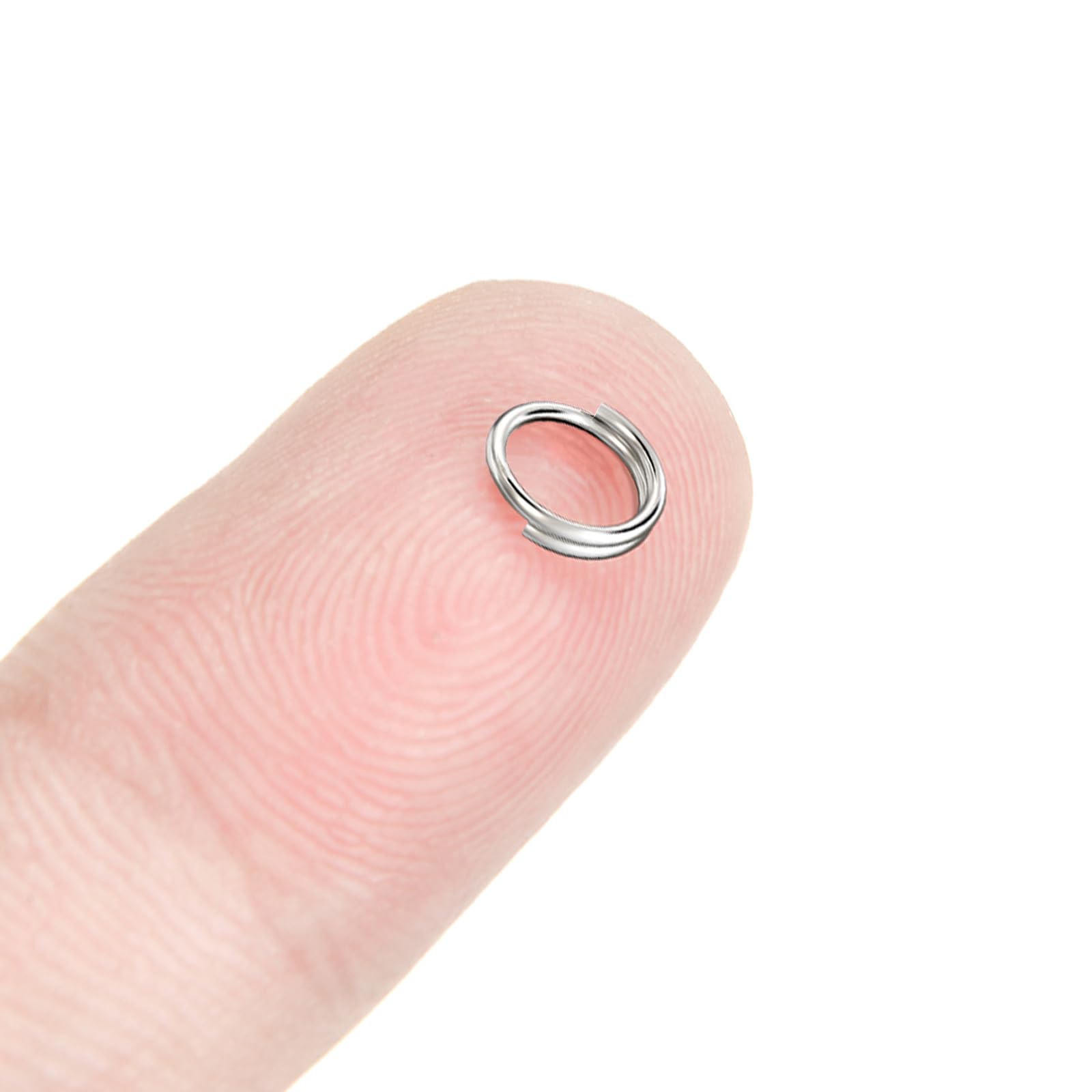 Amazon.com: HOLAILS 100PCS Small Key Rings Stainless Steel Split Rings ...