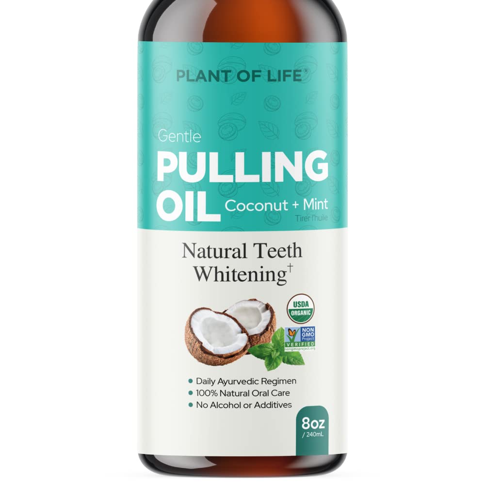 Plant of Life Pulling Oil | Natural Daily Oral Care | Ayurvedic Formula ...