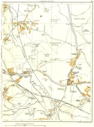 YORKS:Catcliffe,Treeton,Orgreave,Aughton,Swallownest,Woodhouse Mill ...