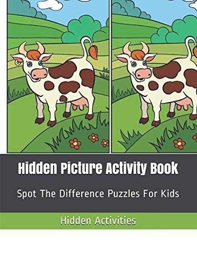 Buy Hidden Picture Activity Book: Spot The Difference Puzzles For Kids ...