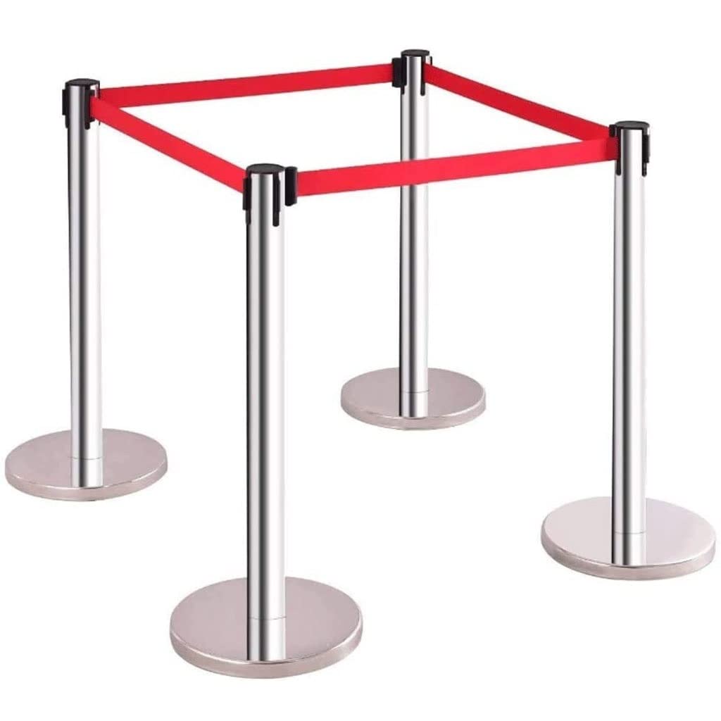 Buy Kays Stanchion With Extended 6.6-Foot Retractable Belt Queue ...