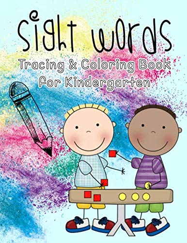 Sight Words Coloring & Tracing Book: 35 Tracing Pages and 35 Fun ...