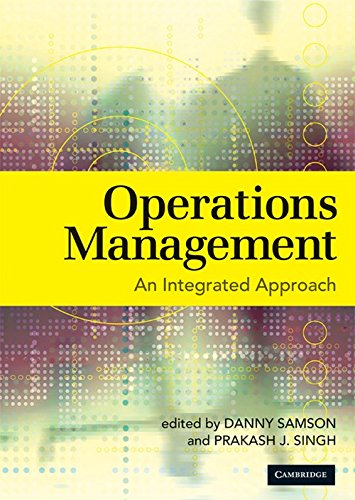 Operations Management: Samson: 9780521258944: Amazon.com: Books