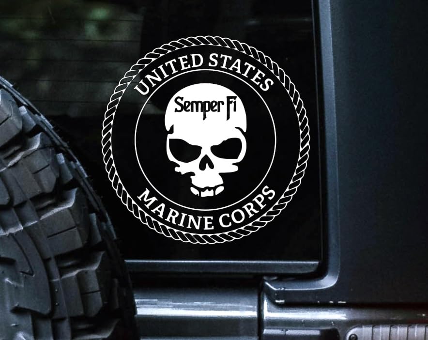 Marine Skull Logo