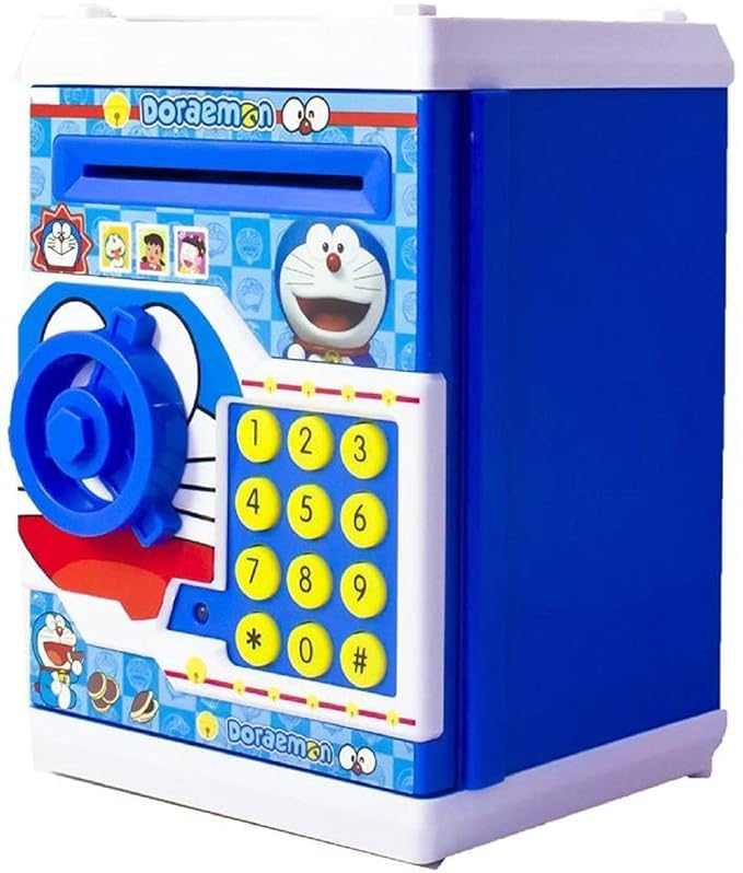 Mogli Toys Money Safe ATM Kids Piggy Savings Bank with Electronic Lock ...