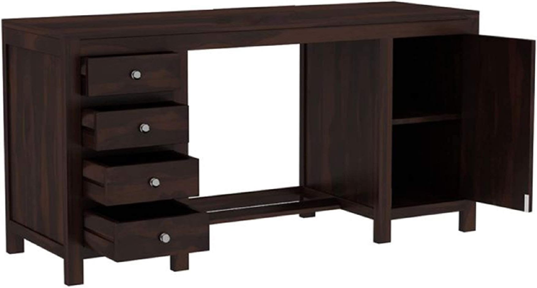 Mp Wood Furniture sheesham Wood Study Table and Computer Table for ...