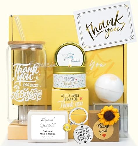 Amazon.com: LUICONMO Thank You Gifts for Women, Appreciation Gifts ...