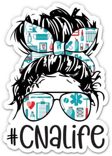 Amazon.com - CNA Life Sticker - 5" Laptop Sticker - Waterproof Vinyl ...