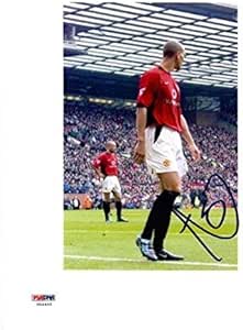 Amazon.com: Rio Ferdinand Autographed Photo - Authentic 8x10 - PSA/DNA ...