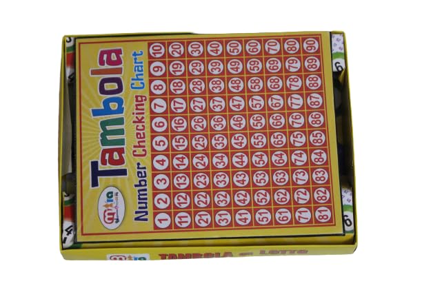 Buy The Wonder Mall Tambola Game Set for Kids & Family | Housie Board ...