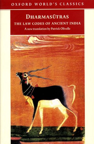 Amazon.com: The Dharmasutras: The Law Codes of Ancient India (Oxford ...