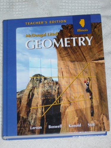 Holt McDougal Larson Geometry: Teacher's Edition Geometry 2008 [9/4 ...
