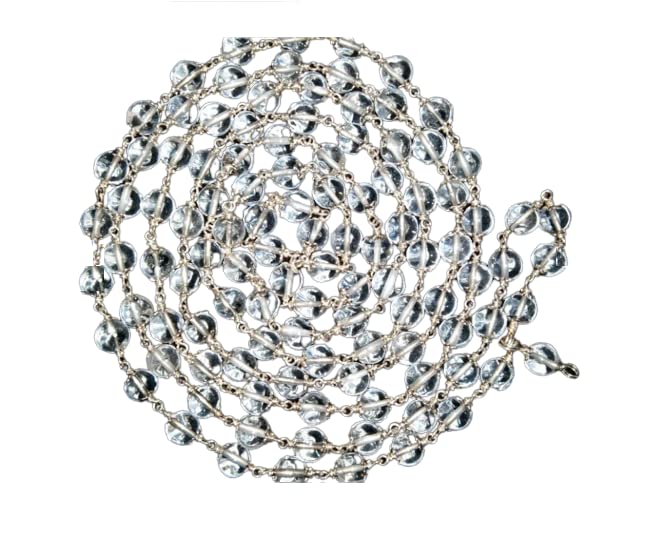 Venus Games Gallery Sfatic Mala Clear Quartz Crystal Stone Spatika Mala ...