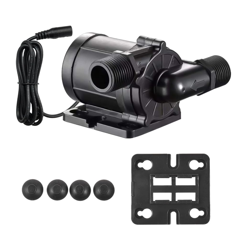 Submersible Water Pump DC 12V 180 Degrees Low Noise Mini Immersion Pump ...