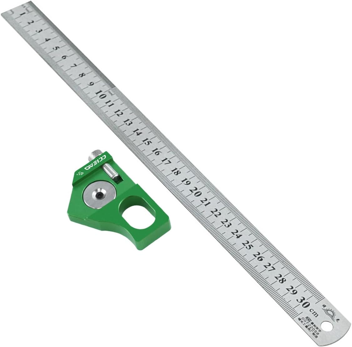 Steel Ruler Positioning Block, 45/60/90 Degree Angle Scriber Line ...