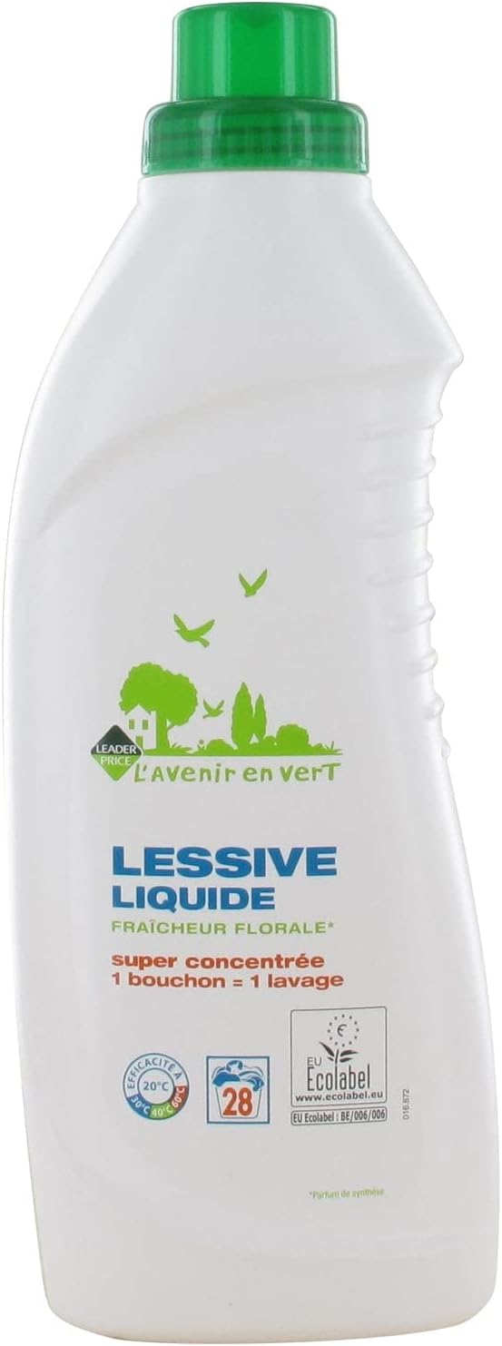 Lessive Liquide écologique - 980ml : Amazon.fr: Epicerie
