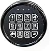 YOSEC Gun Safe Lock Replacement with Black keypad and Solenoid Override ...
