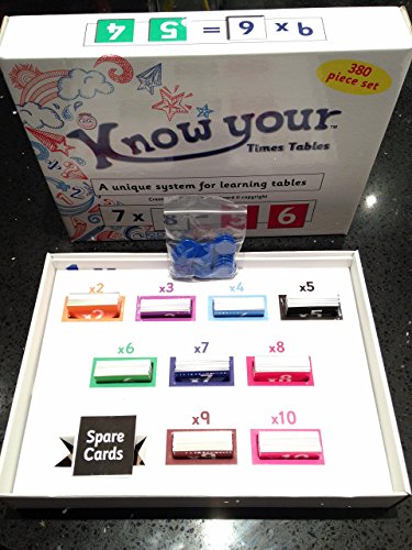 Know Your Times Tables Learning System : Amazon.co.uk: Handmade Products
