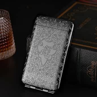 CLA6 Metal Cigarette Case | Smart Internal Divider | Retro and Stylish ...