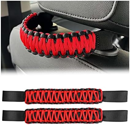 Amazon.com: Yumfugu Pack-2 Car Headrest Grab Handles, Car Front Rear ...