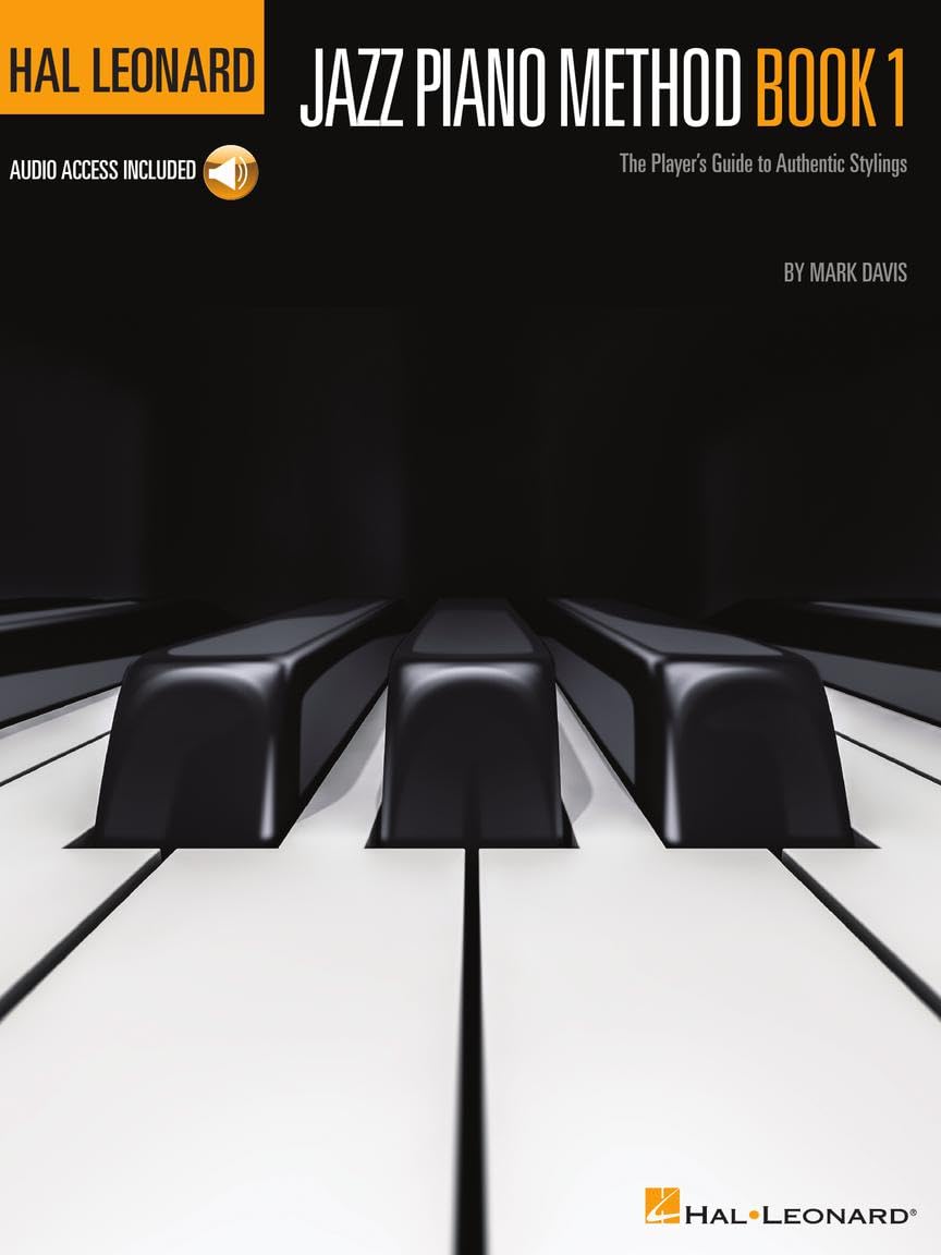 Hal Leonard Jazz Piano Method Book 1 | Step-by-Step Jazz Lessons for ...