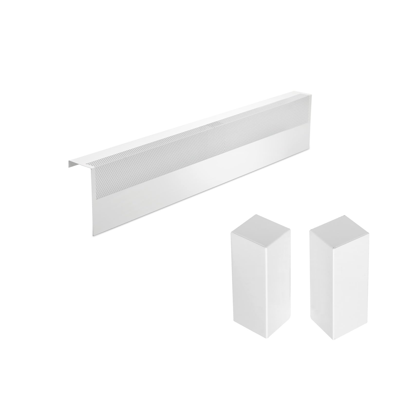 Amazon.com: Upgraded 3 FT Base board Heater Cover with Left and Right ...