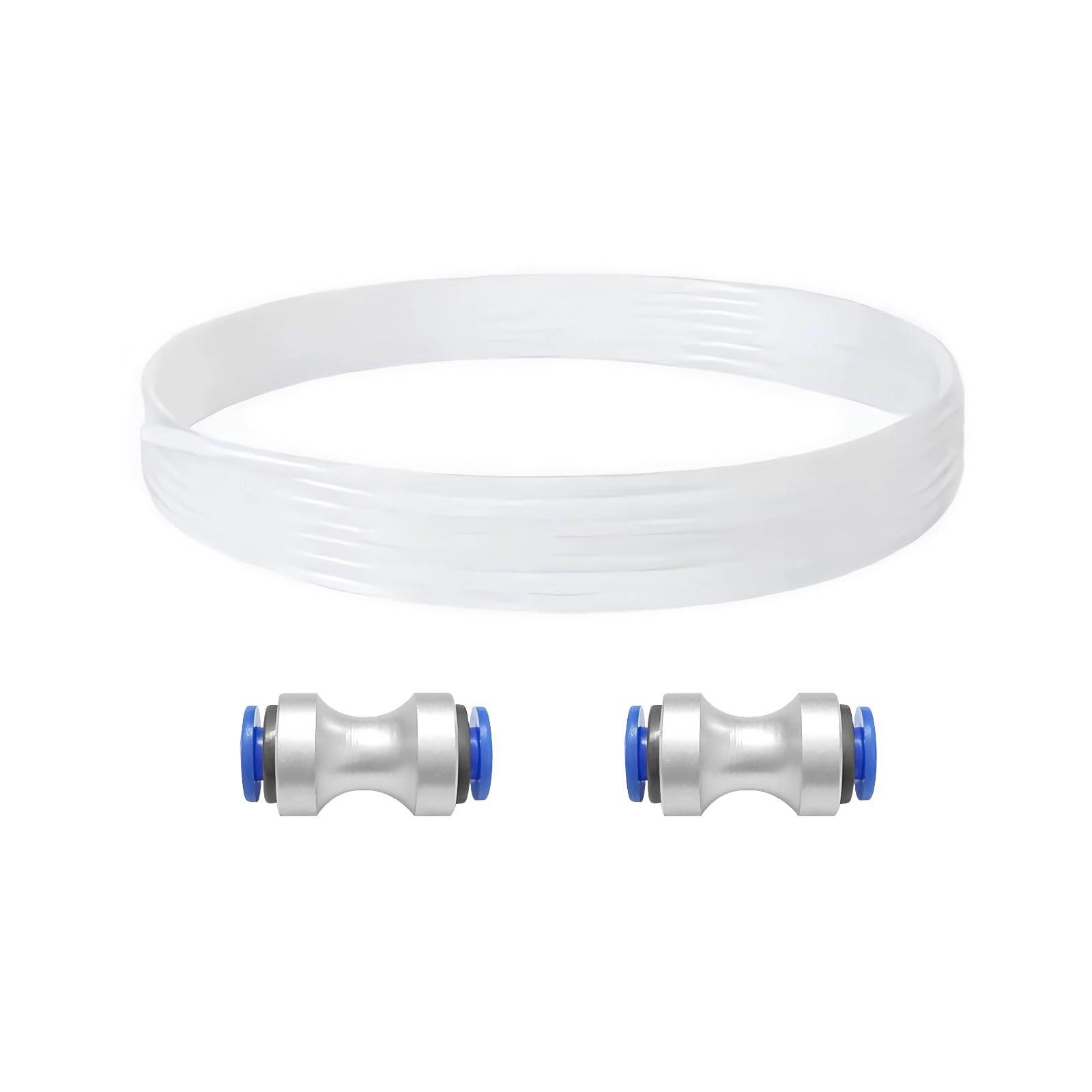 LEOWAY 5M PTFE Teflon Tube 2.5mm ID/4.0mm OD with 2pcs PTFE Feed Tube ...