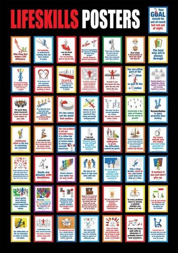 50 Great Life Skills Posters : Buy Online at Best Price in KSA - Souq ...